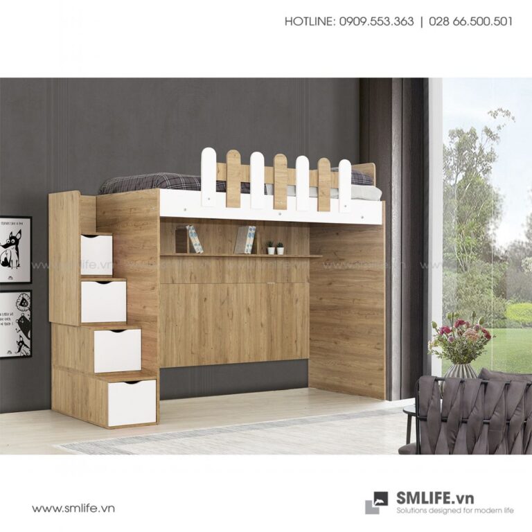 Giường Tầng Cho Bé Sigore | SMLIFE.vn